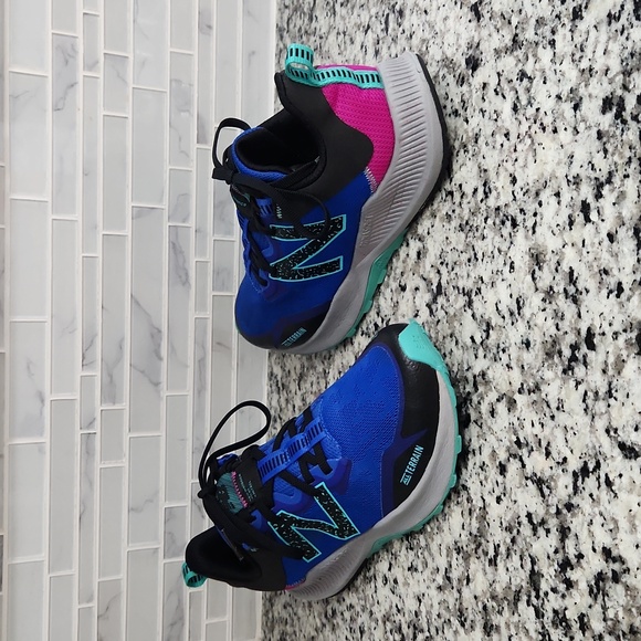 New Balance | Shoes | Blue Teal Pink New Balance Nitrelv4 All Terrain ...